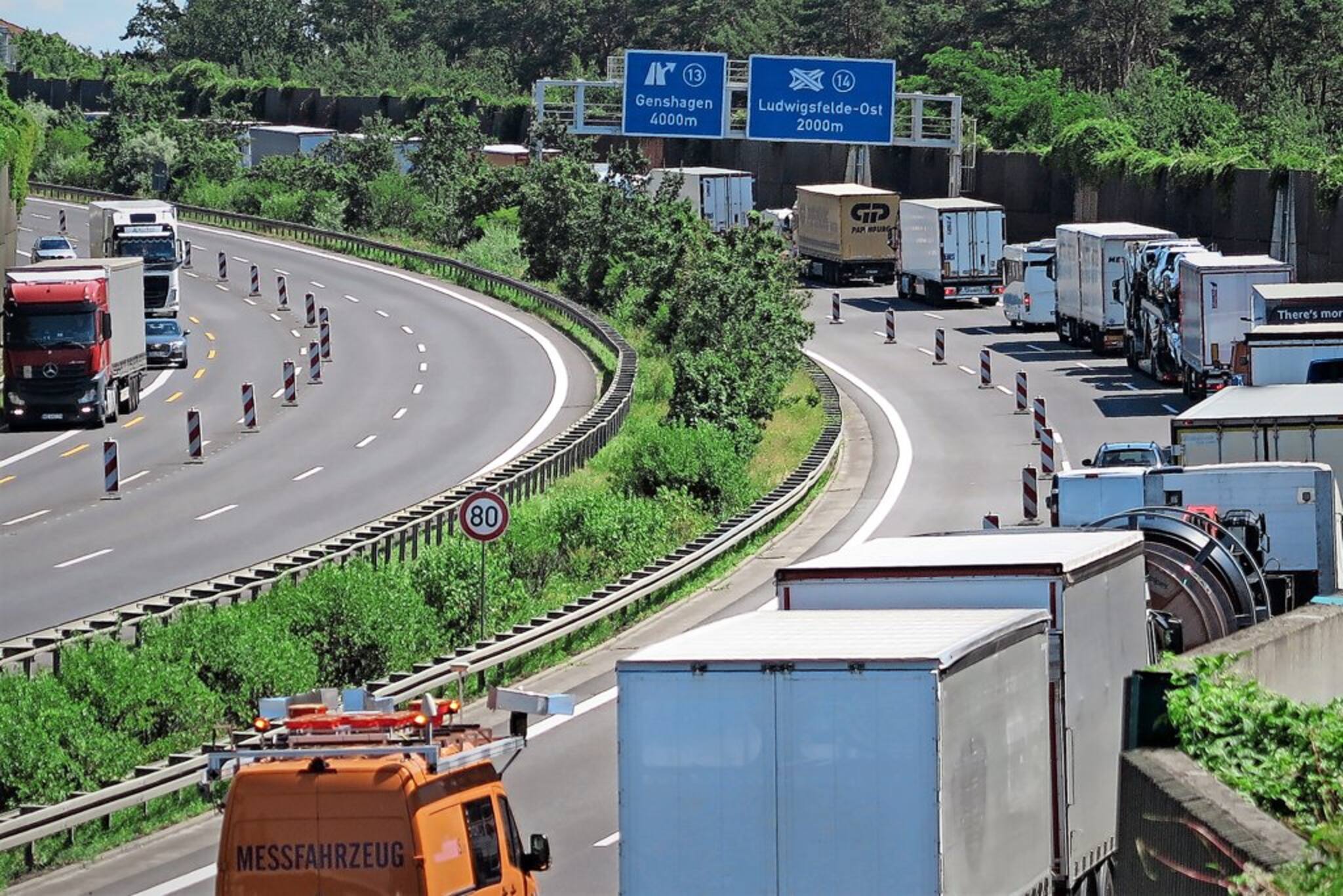 Stau-Warnungen: Wie ist der Verkehr in Teltow-Fläming?