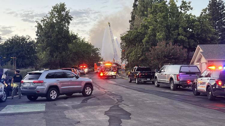 Heavy police and fire presence reported in a Folsom neighborhood
