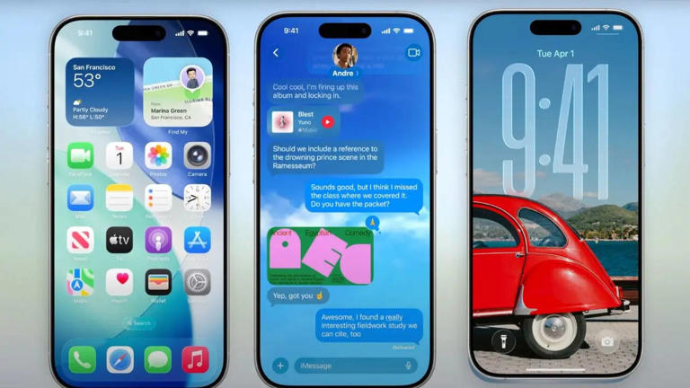 iOS 26 Apple Liquid Glass Update Release Date, Top Features, Compatible ...