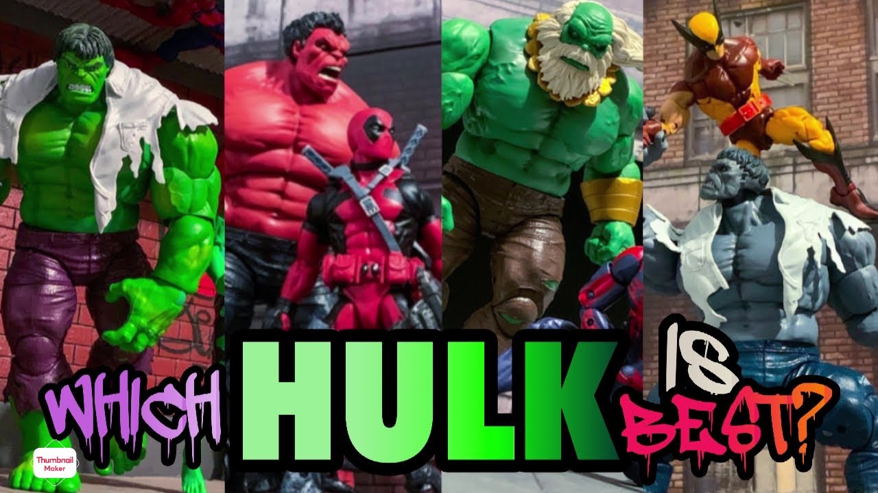 Ranking the Marvel Legends Hulk Figures – From Worst to Best