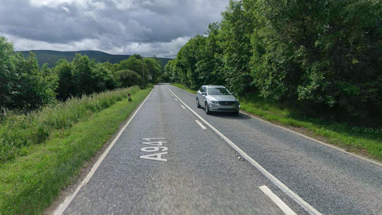 A941 crash: Moray road closed after early morning crash near town as ...