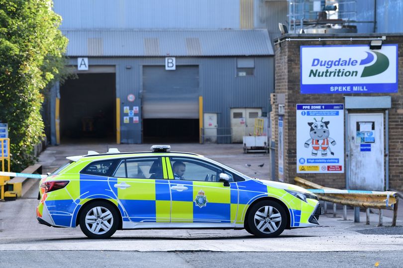 Man, 43, dies after falling into empty silo at Speke factory