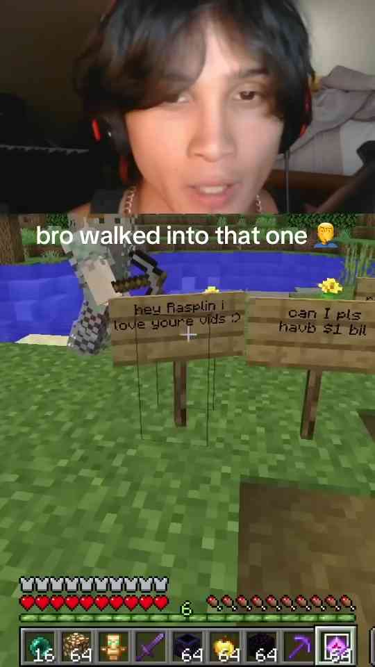 Unexpected Move in Minecraft