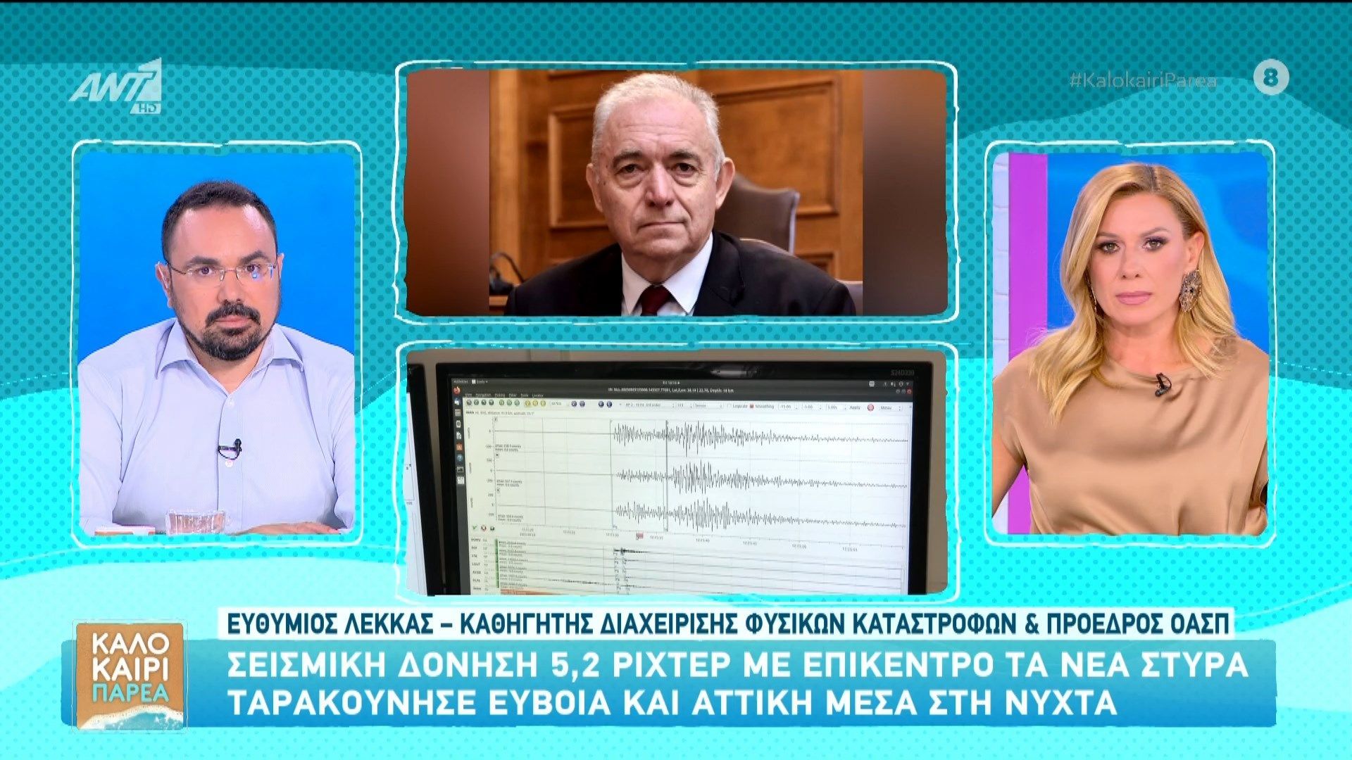 Σεισμός στην Εύβοια: Ο Ευθύμιος Λέκκας, καθηγητής Διαχείρισης Φυσικών ...
