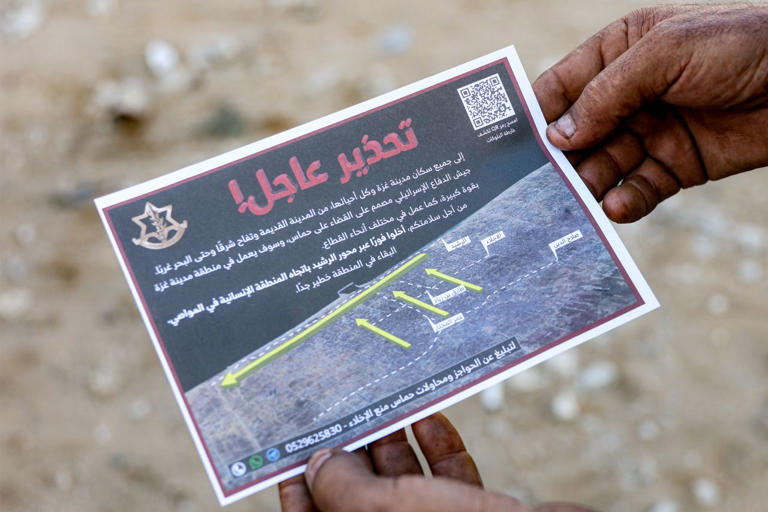 Israel Issues Order for Full Gaza City Evacuation