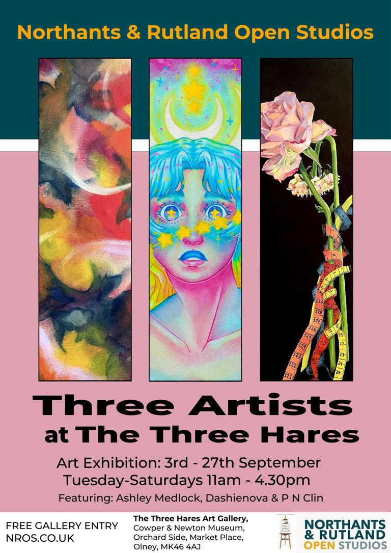 Hop to the Three Artists at The Three Hares - Demos, talks and a hare ...