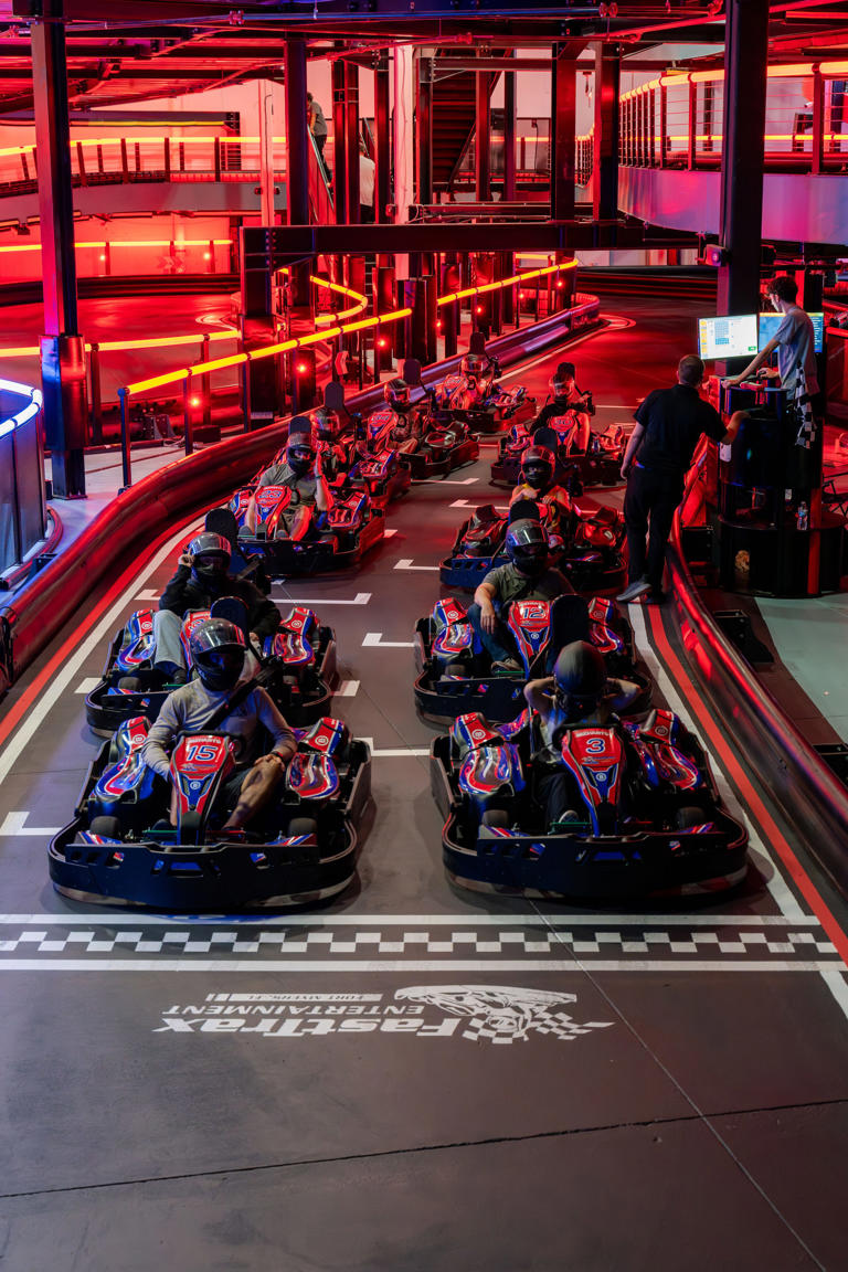 Fast and furious: Florida's biggest indoor go-kart track open for ...