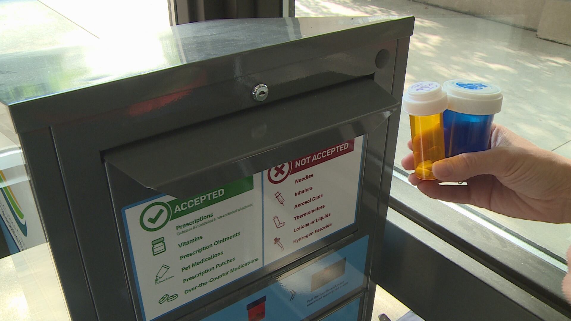 New drug-disposal box on UWEC campus