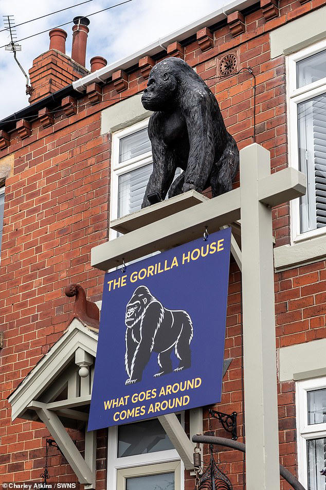 'Gorilla-mad' homeowner ordered to tear down huge primate statue from ...
