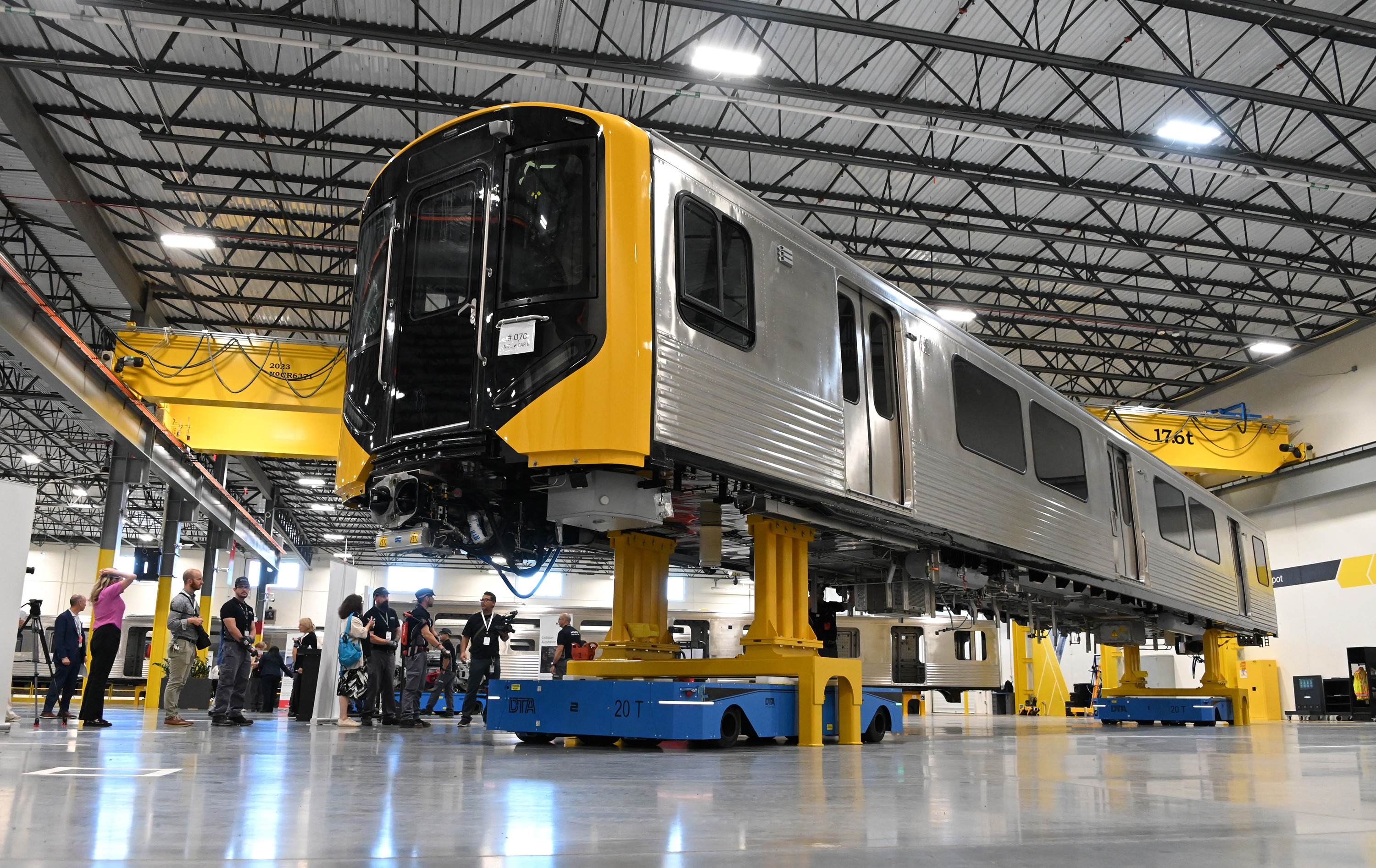 Bullet-train giant Hitachi Rail launches $100M factory in Western ...