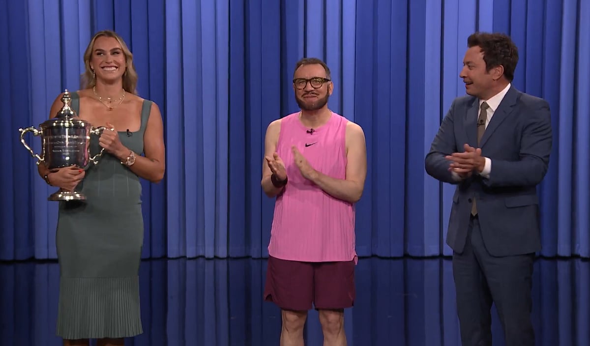 US Open 2025: Aryna Sabalenka Crashes Jimmy Fallon's Monologue With ...
