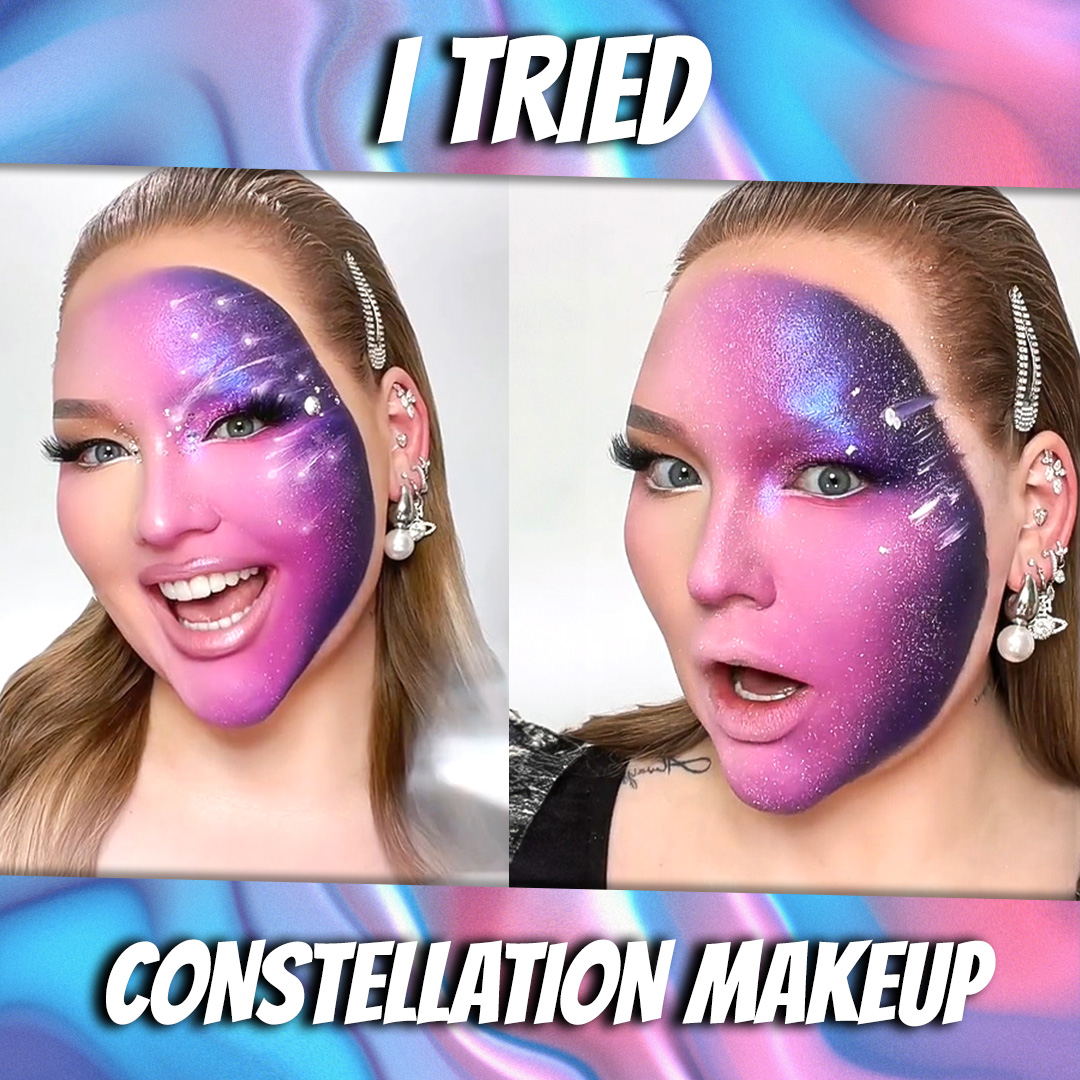 I Tried Constellation Makeup｜NikkieTutorial
