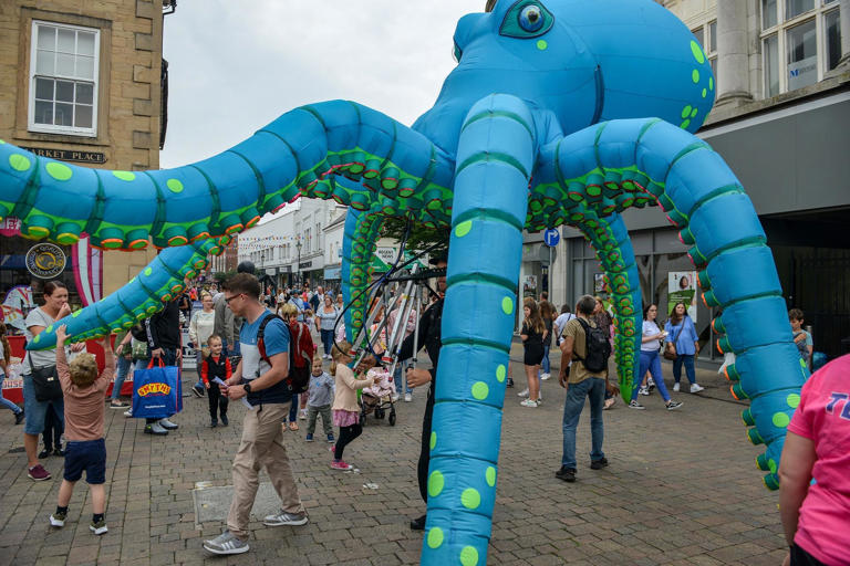 A look back at photos from Mansfield's The Full Shebang arts festival ...