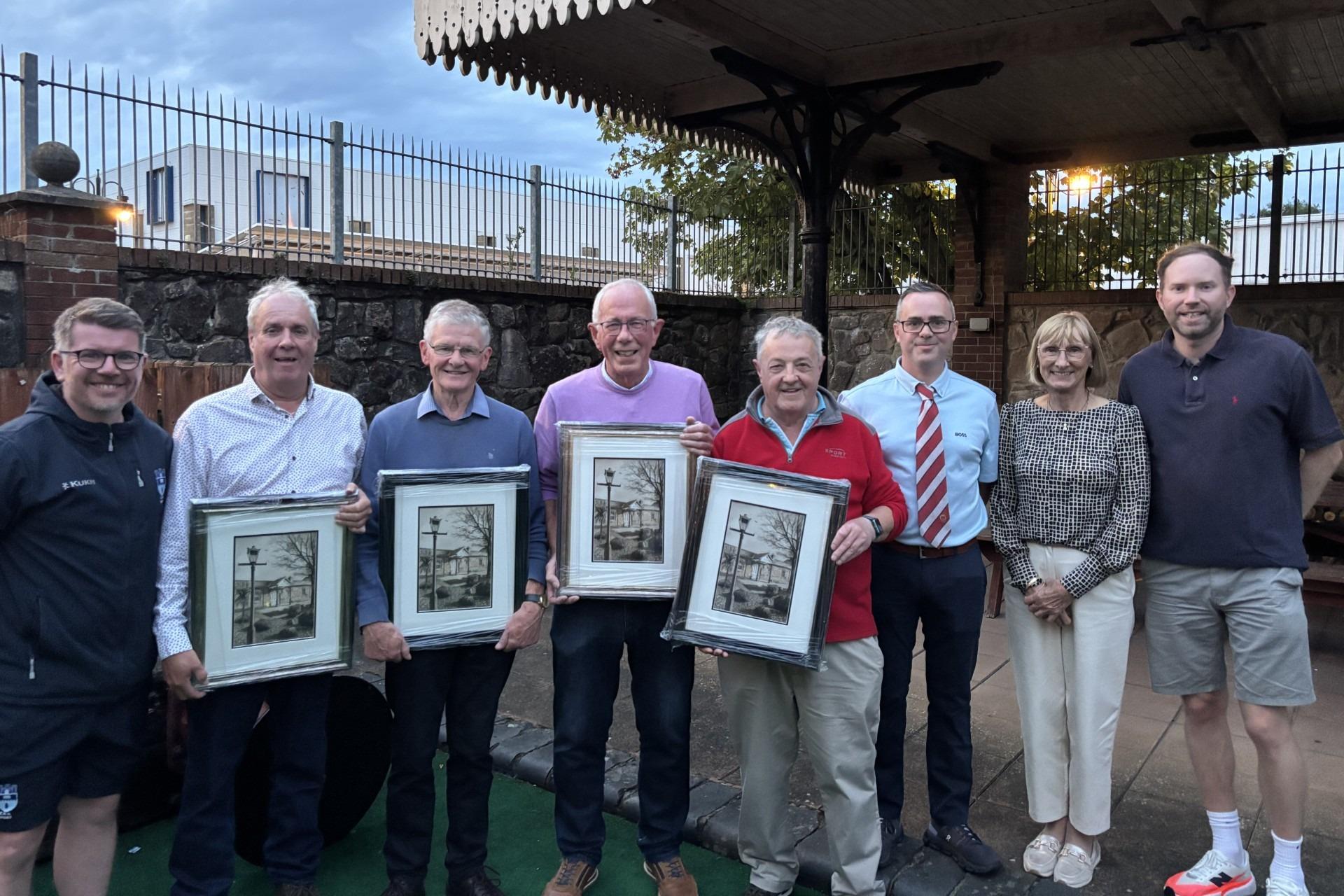 Cookstown Hockey Club recognises four longest serving members at Nigel ...