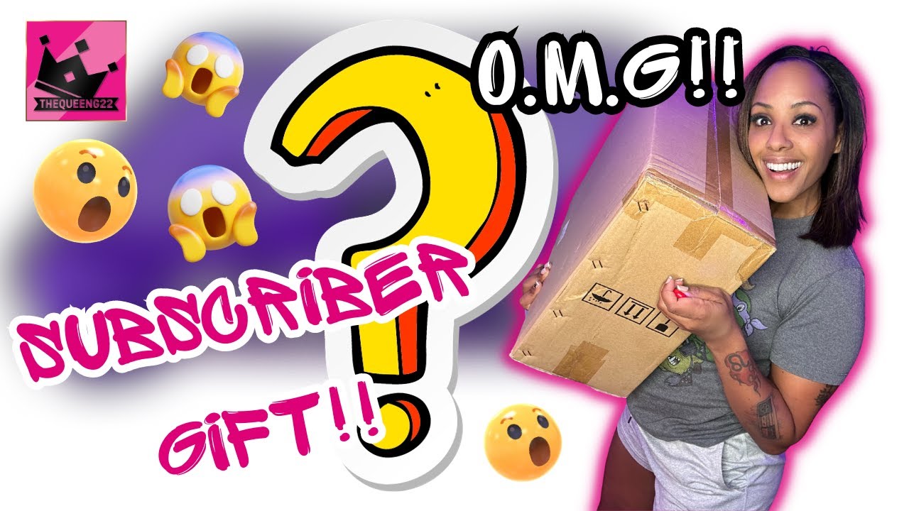 Unbelievable Subscriber Gift Unboxing Surprise