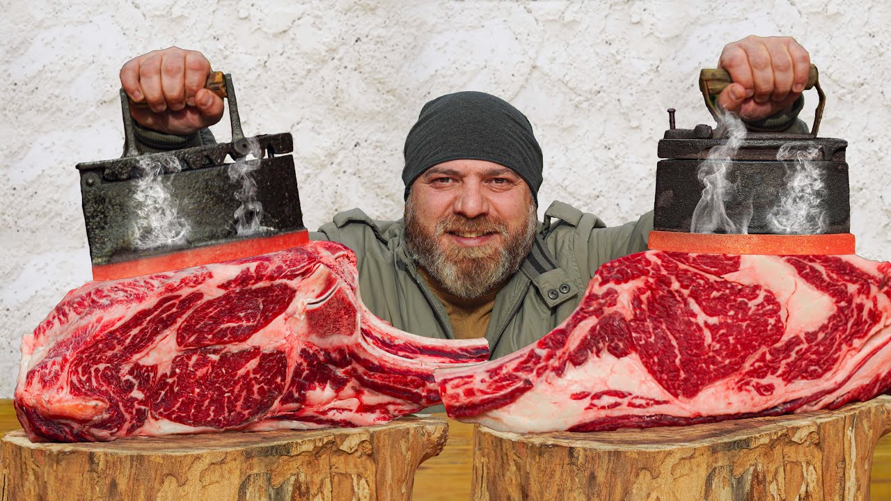 Beef Steaks Cooked on Hot Irons for a Bold Dinner