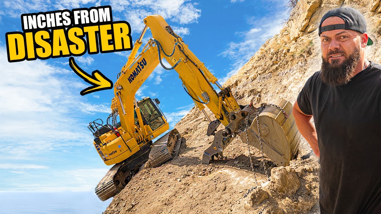 One Wrong Move and This $200k Excavator Is Gone!