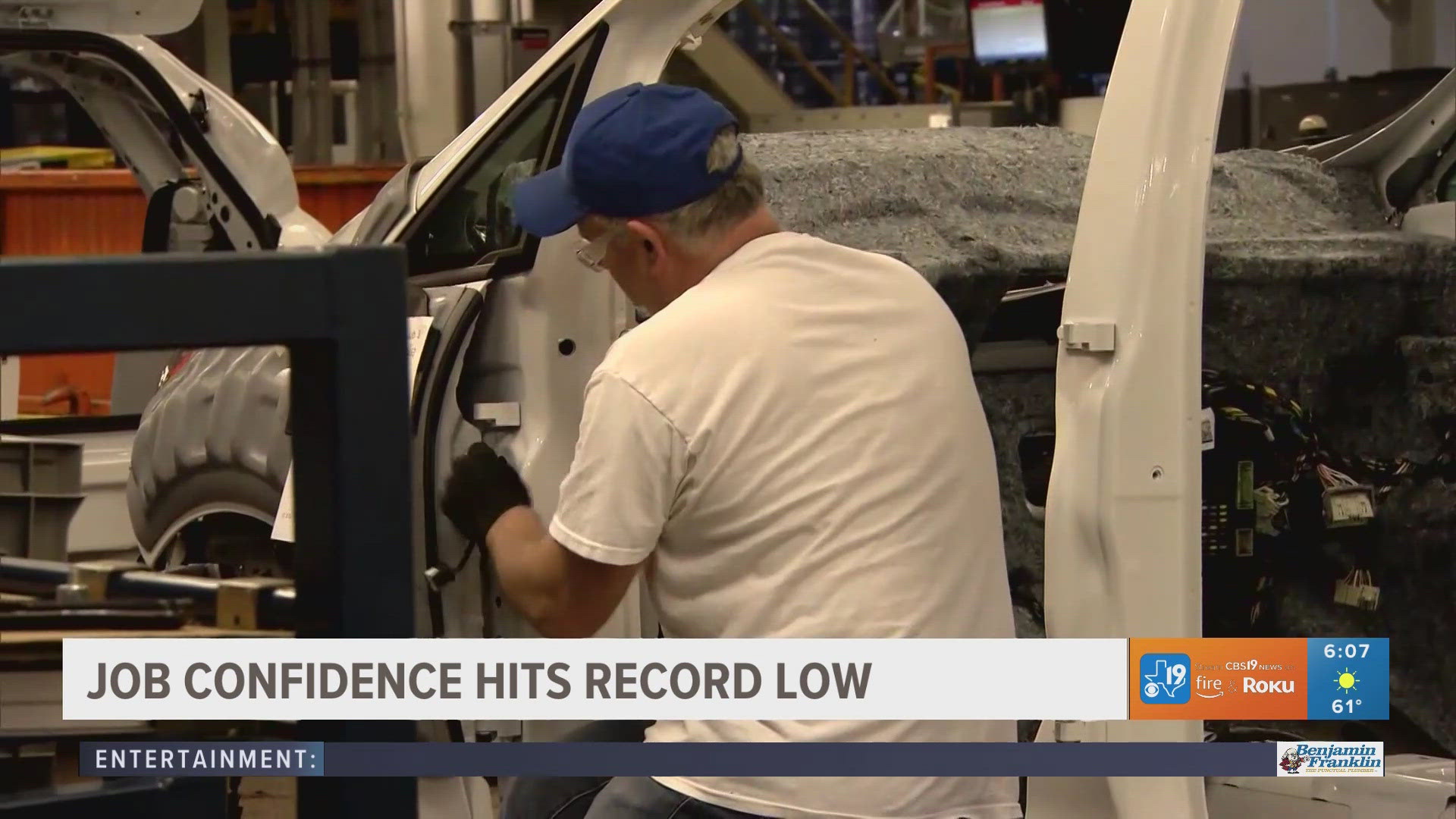 Job confidence hits record low