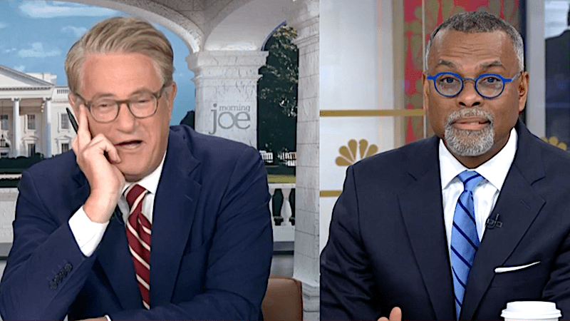 'Embarrassing!' Viewers cringe as Morning Joe goes 'full blowhard mode ...