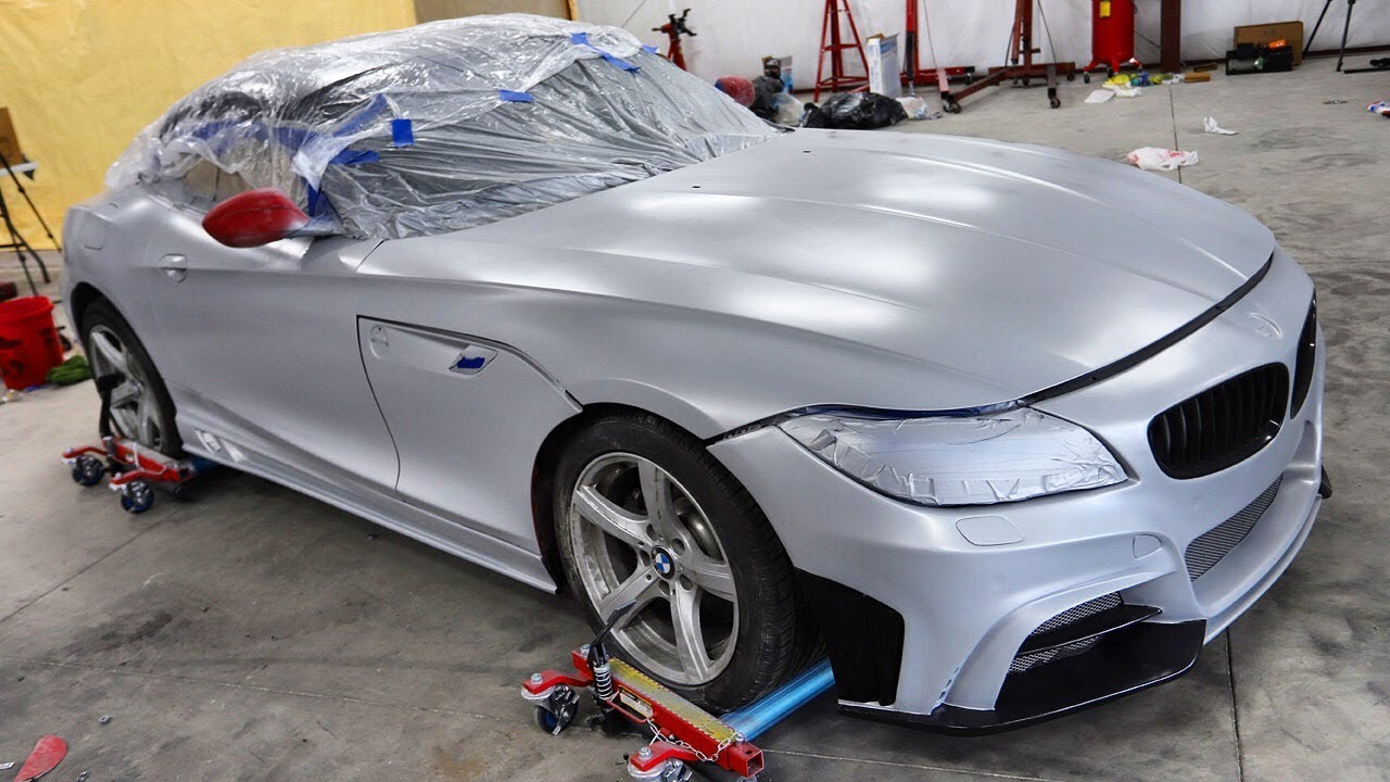 DIY Painting the Budget Z4 Build – Full Transformation!