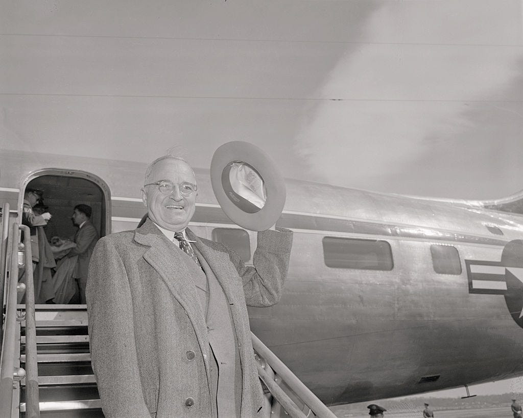 See inside Harry Truman's historic Air Force One plane featuring a ...