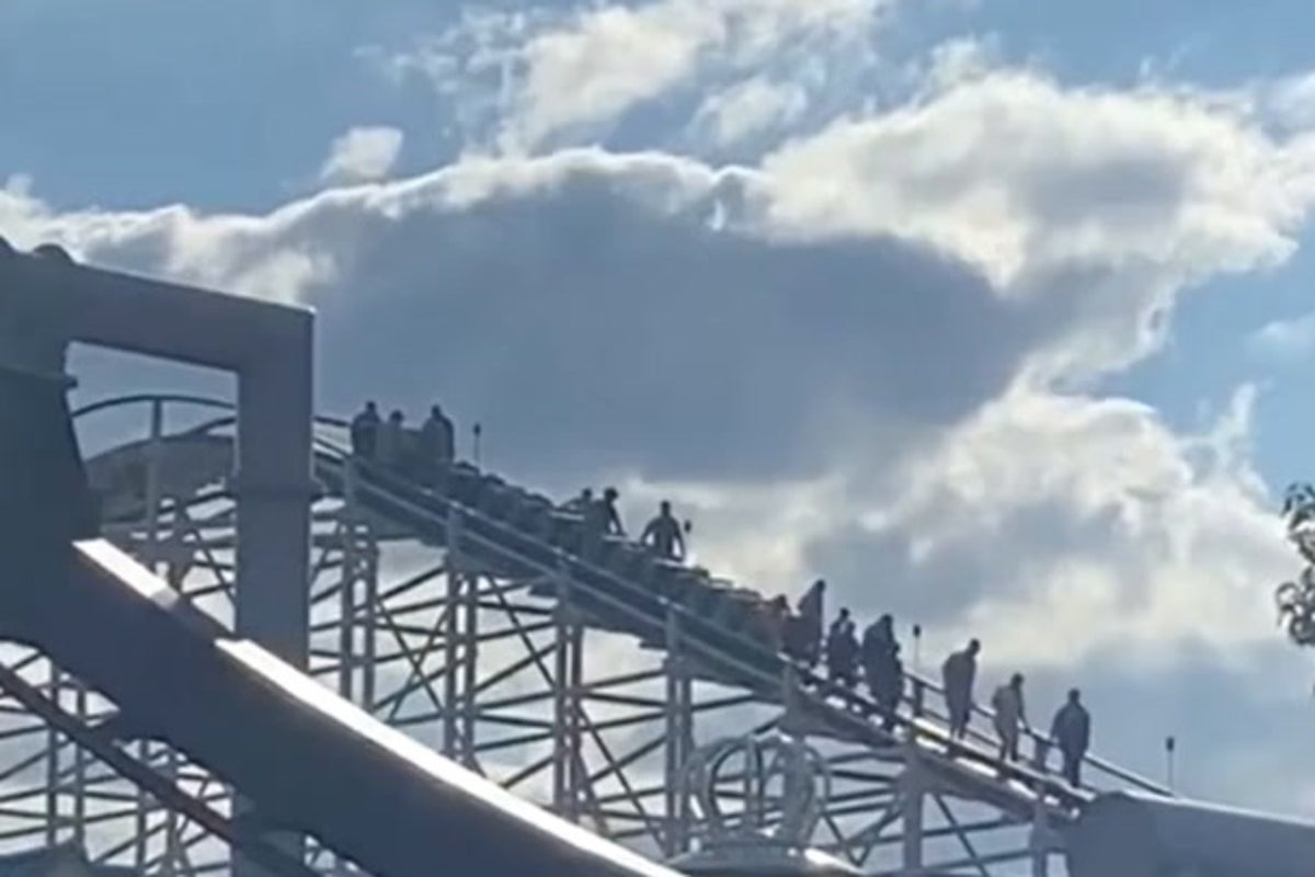Riders evacuated from theme park’s roller coaster days after boy scales ...