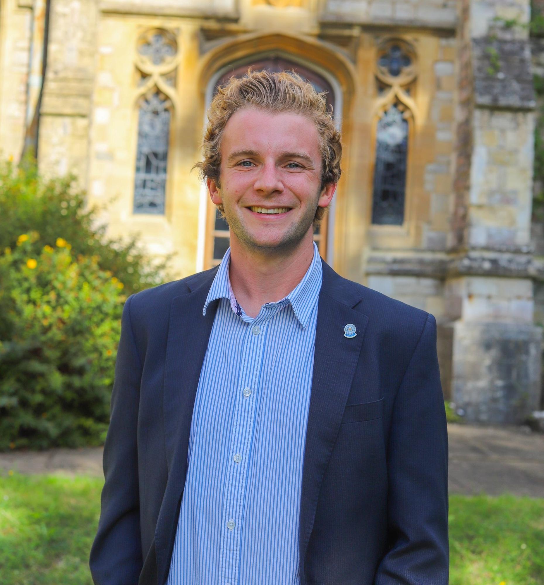 Rising star James makes his mark in the accountancy world