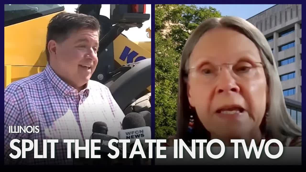 Pritzker: 'Partisans' who want to should 'get up and move' from Illinois