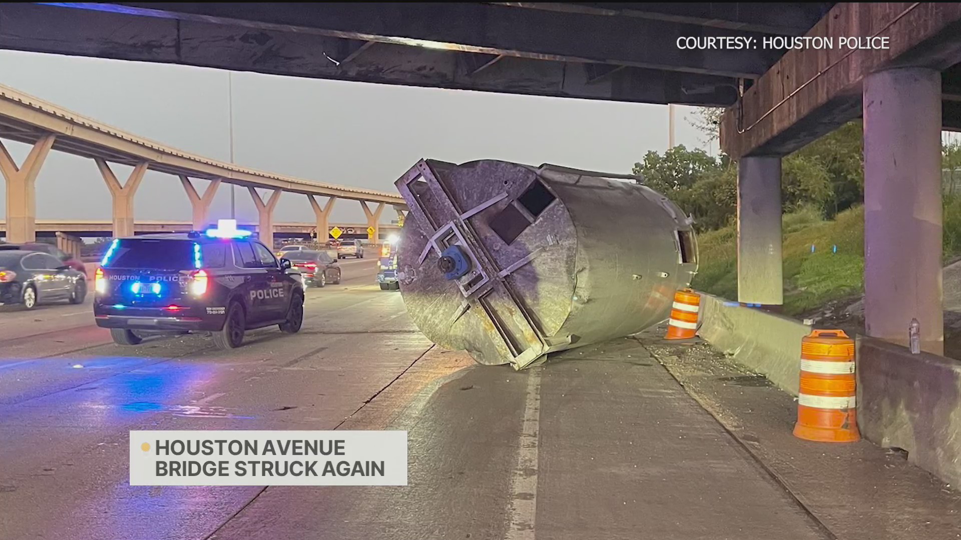 TxDOT plans to remove Houston Avenue bridge after 68+ collisions