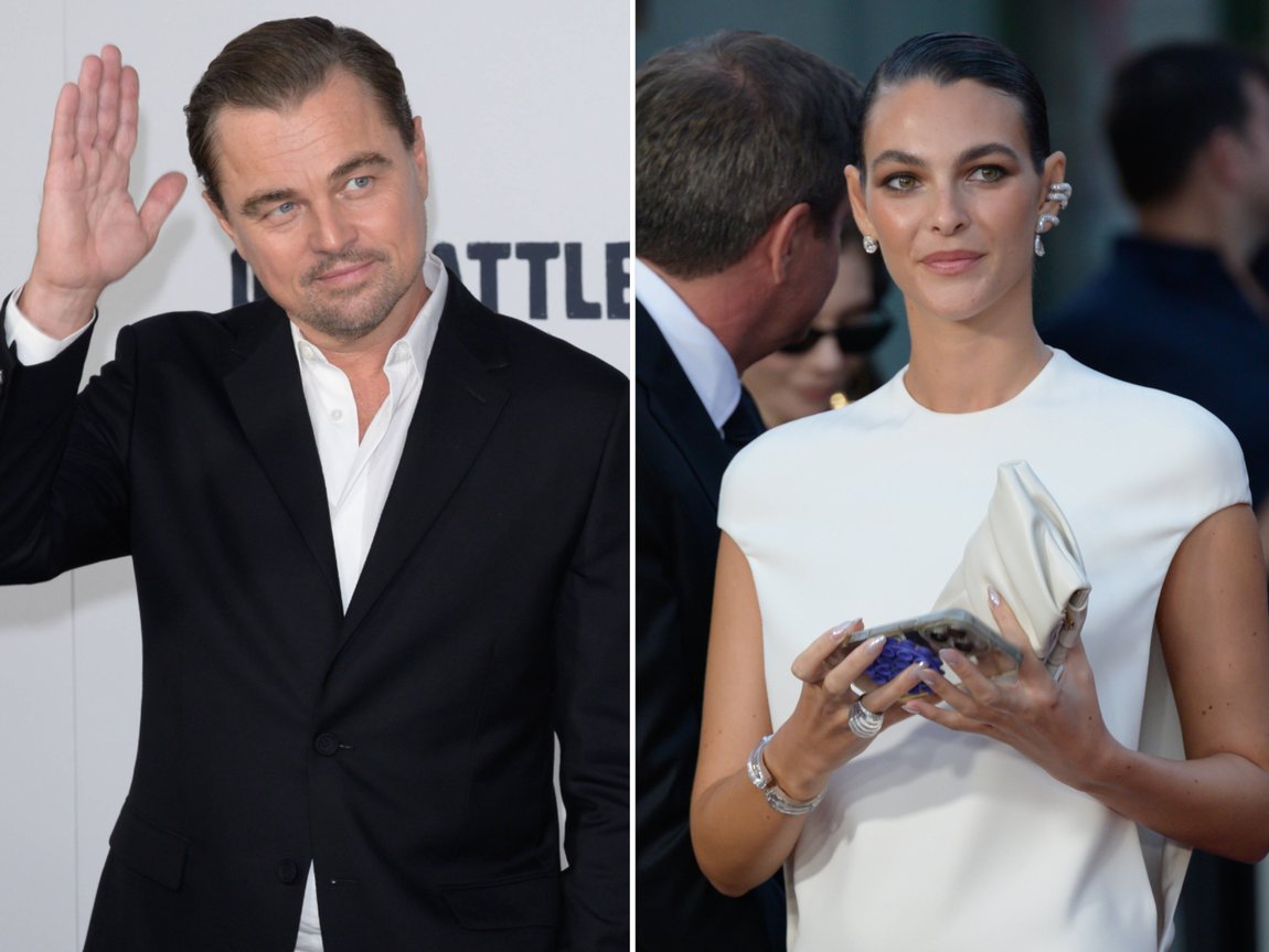 Leonardo DiCaprio bei Premiere: Vittoria Ceretti bleibt im Hintergrund