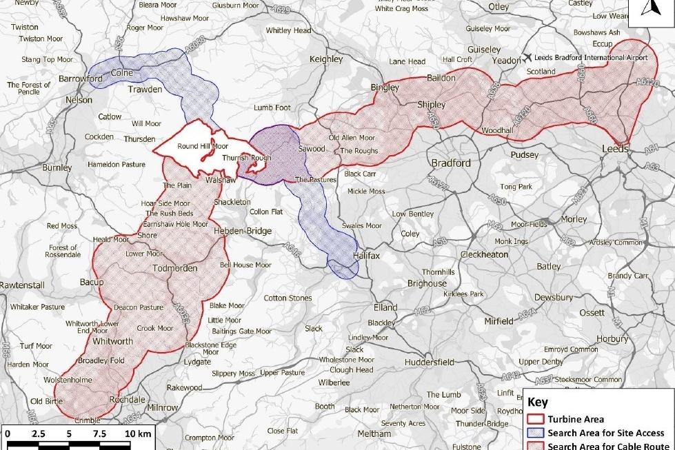 Calderdale Council asked for its views on plans for giant wind farm ...