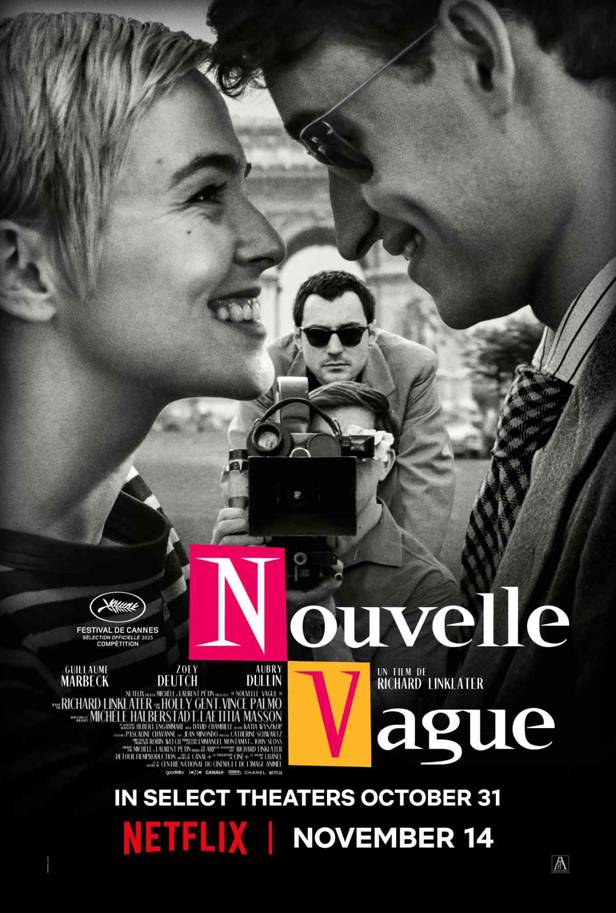 Netflix Shares First Look at Richard Linklater’s Nouvelle Vague