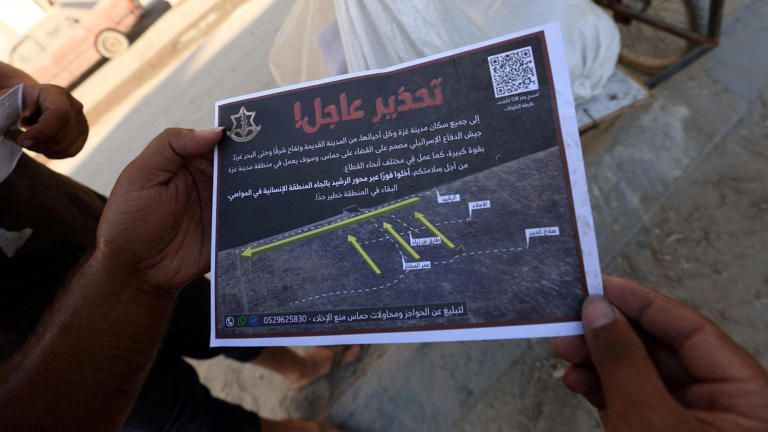 Israeli military orders all Gaza City residents to evacuate ahead of ...