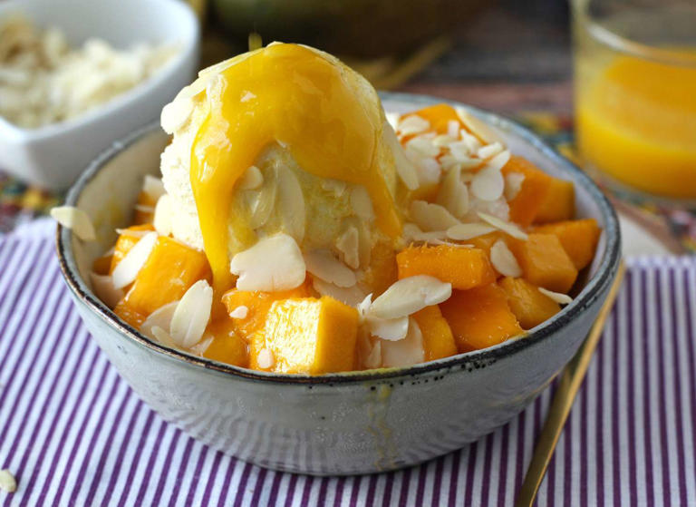 Mango bingsu, el delicioso postre coreano con mango que triunfa en todo ...