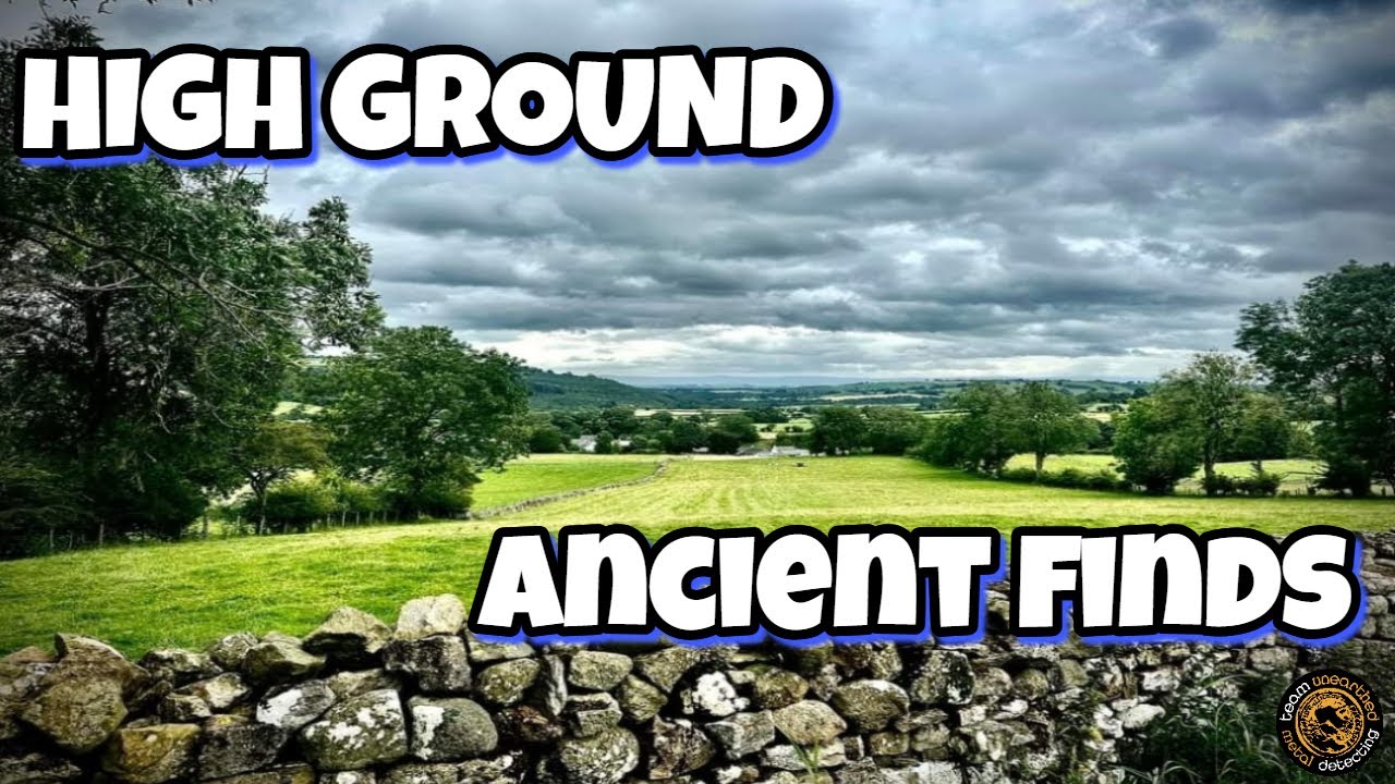 Hidden relics found at remote hillside metal detecting hunt