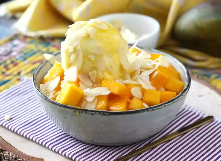 Mango bingsu, el delicioso postre coreano con mango que triunfa en todo ...