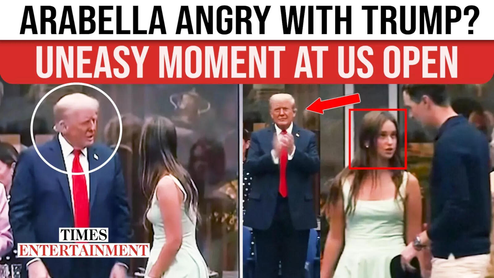 Trump & Arabella’s VIP Tension: Granddaughter Dodges Grandpa Seat?