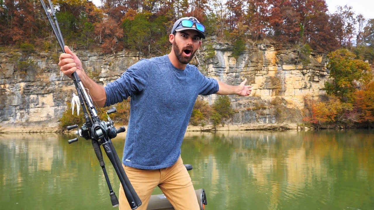 Beautiful mountain river loaded with powerful Tennessee fish