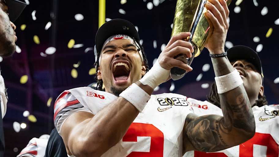 Emeka Egbuka called game winning TD before it happened vs. Falcons