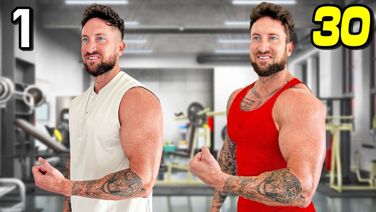 I tried CBUM's arm day for 30 days