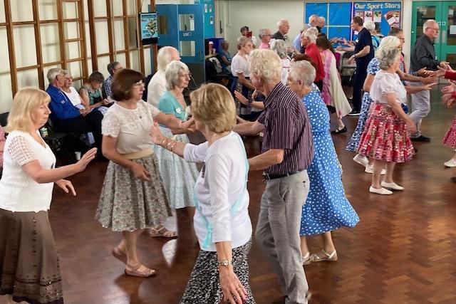 Angela Rippon’s fitness message inspires American square dancing craze ...