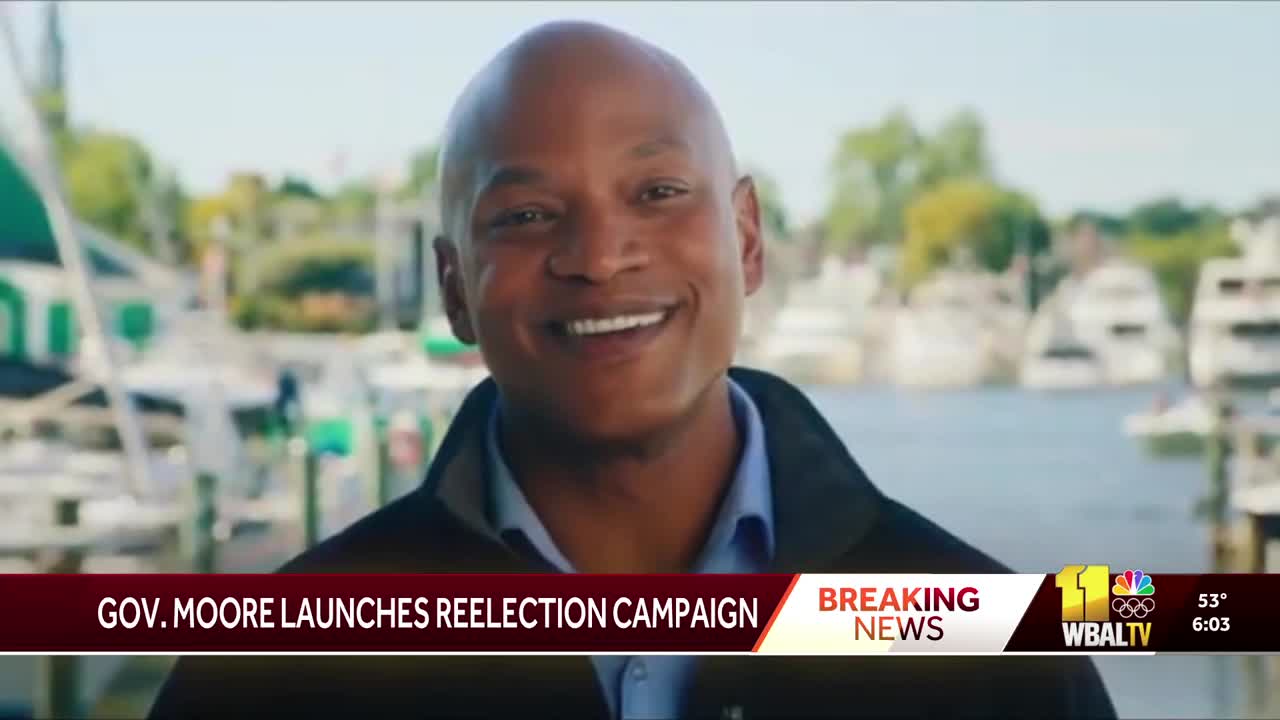 Breaking: Wes Moore launches re-election campaign