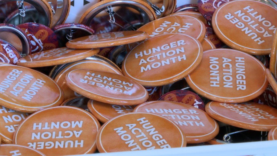 Wear orange with Golden Harvest in support for Hunger Action Month