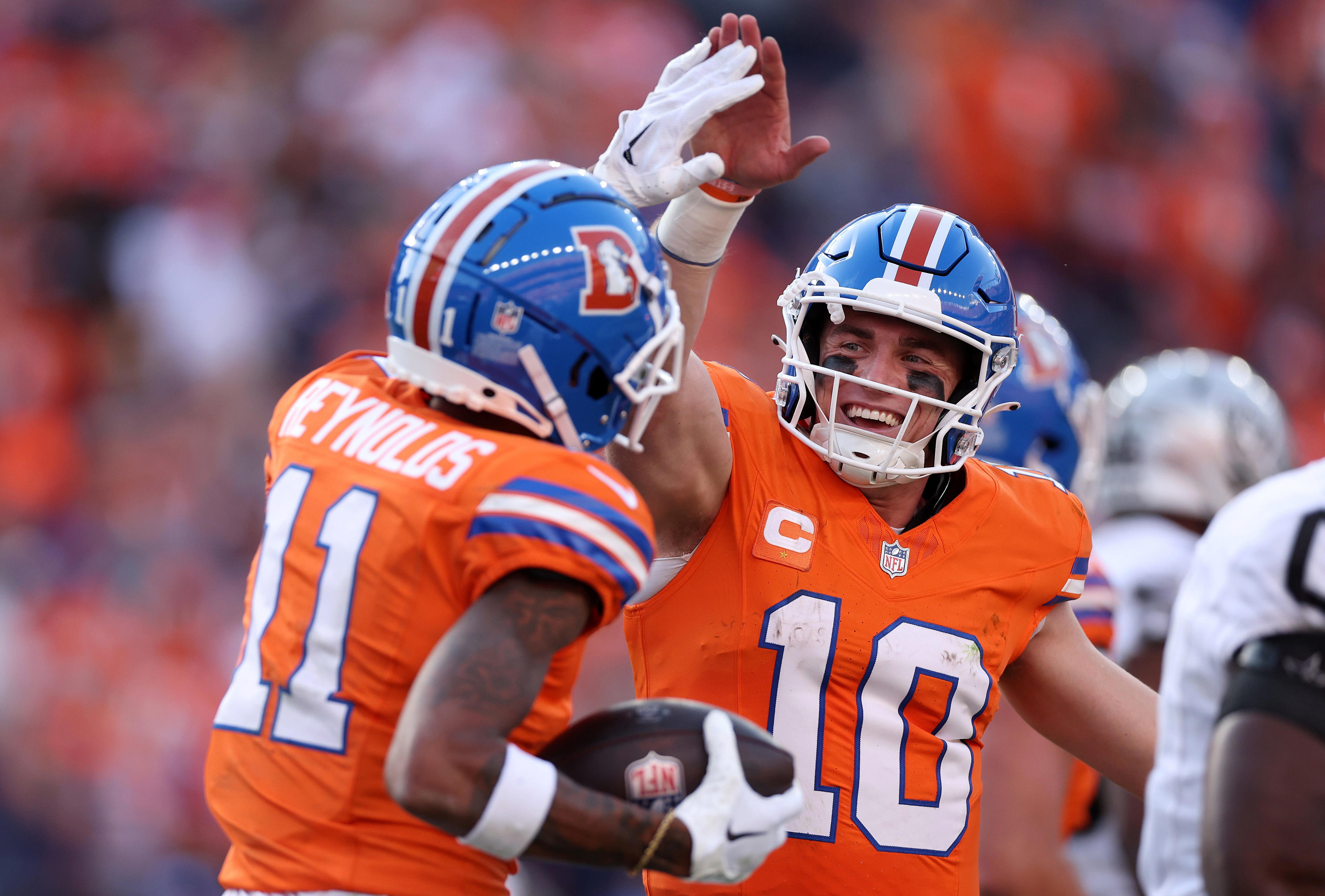 It appears the Broncos won't announce a season-long uniform schedule