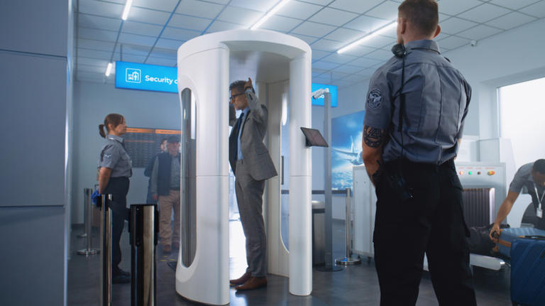What TSA's Airport Security Body Scanners Actually See When They Scan You