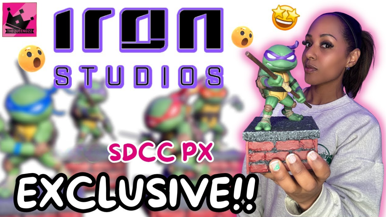 Iron Studios TMNT Statues – Best Yet? SDCC Exclusive V2 MiniCo