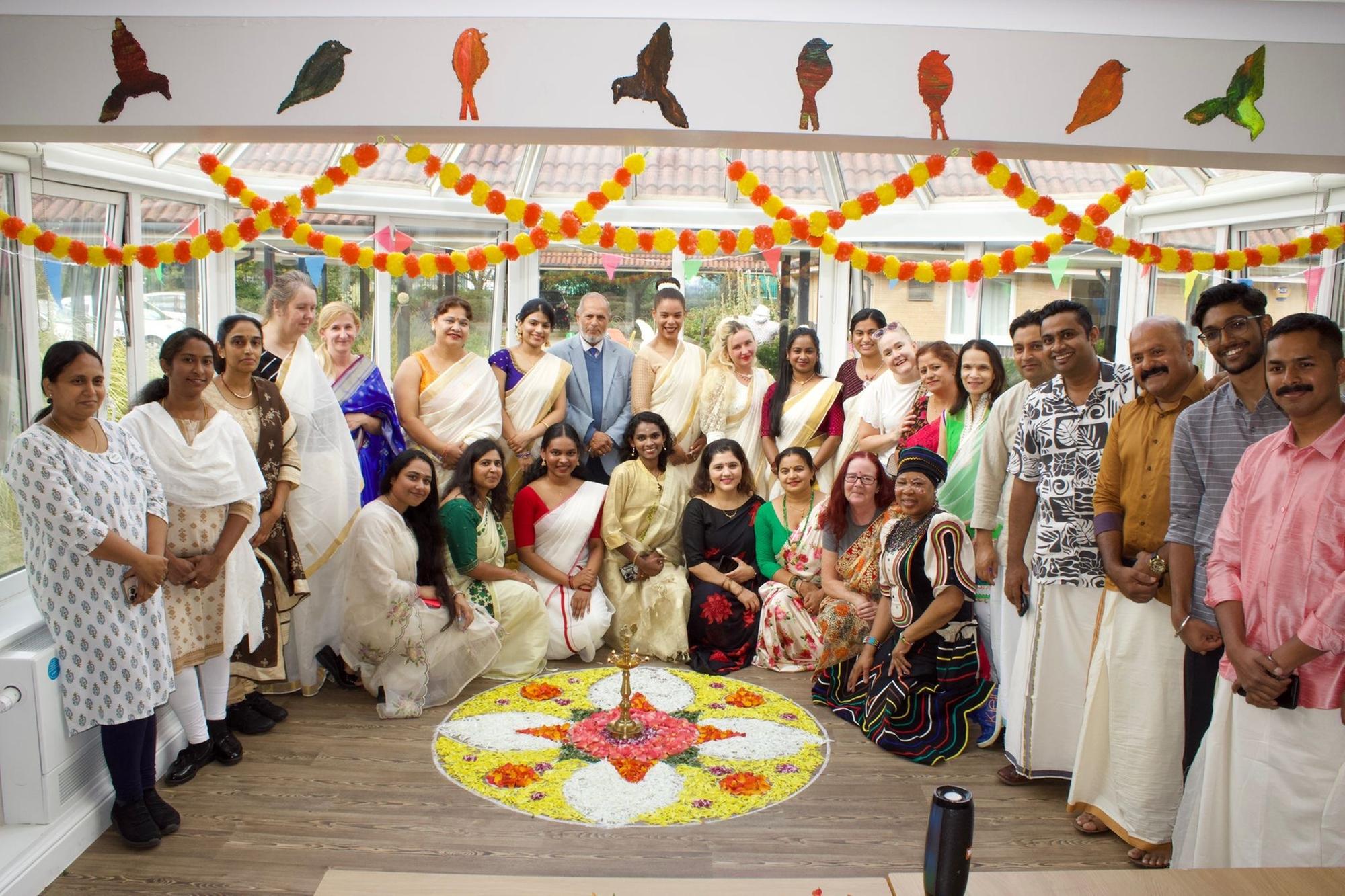 Peterborough care home celebrates Hindu festival of Onam