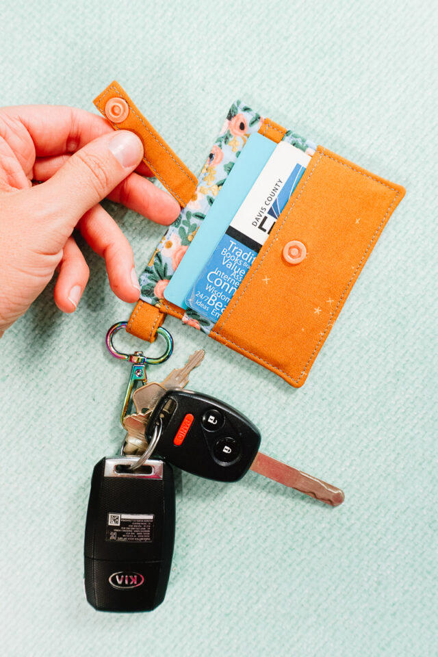 Free Keychain Card Wallet Sewing Pattern