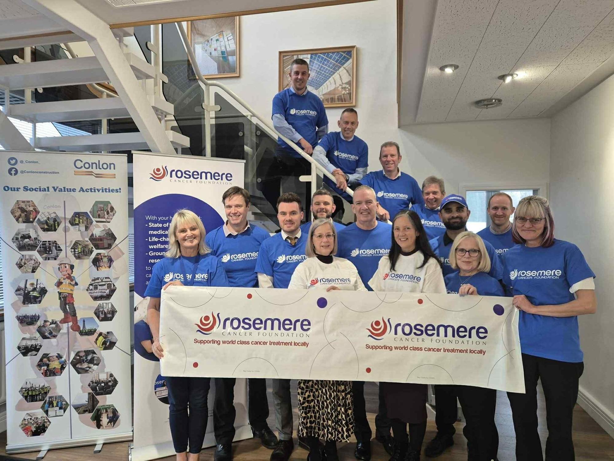Conlon Construction takes on gruelling Born Survivor challenge to support Rosemere Cancer Foundation