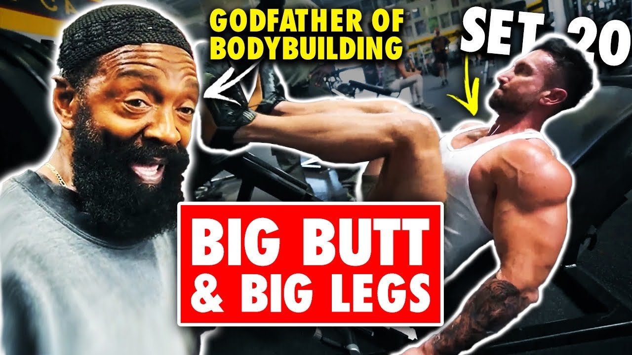 Legs and glutes workout with a bodybuilding legend